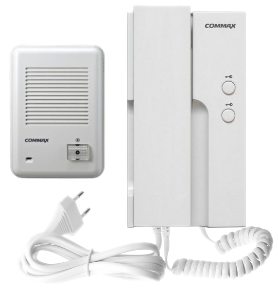 Zestaw Domofonowy Commax Unifon Dp-2Hpr + Stacja Bramowa Dr-201A 230V ...