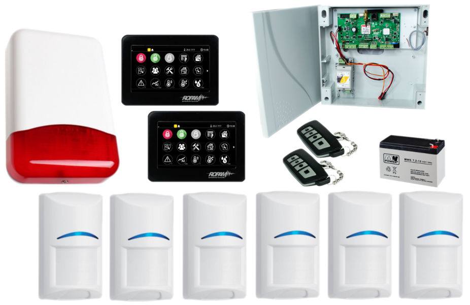System Alarmowy Ropam Optimagsm-Ps 5 Bosch Powiadomienie Gsm 4 Strefy ...