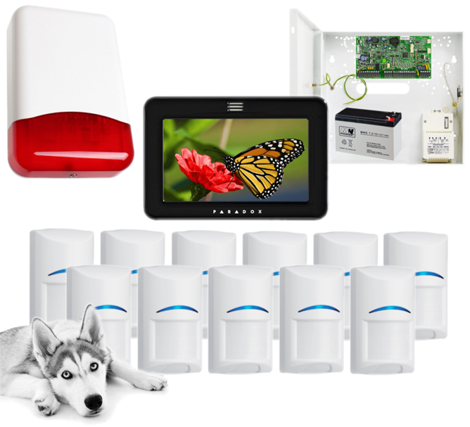 System Alarmowy Paradox EVO 192 11Bosch Pet TM50 Czarny - Sklep ...