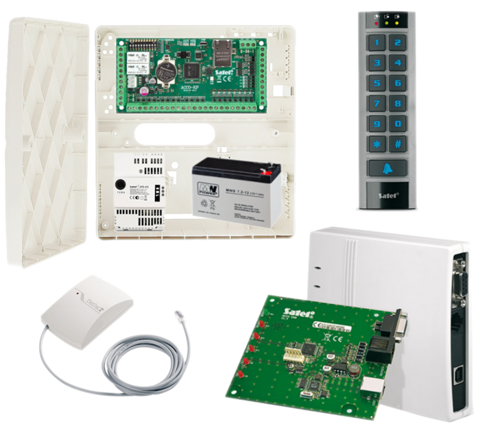 Zestaw Kontroli Dostępu ACCO-KP2 + ACCO-SCR-BG - sklep Elektronika Domowa
